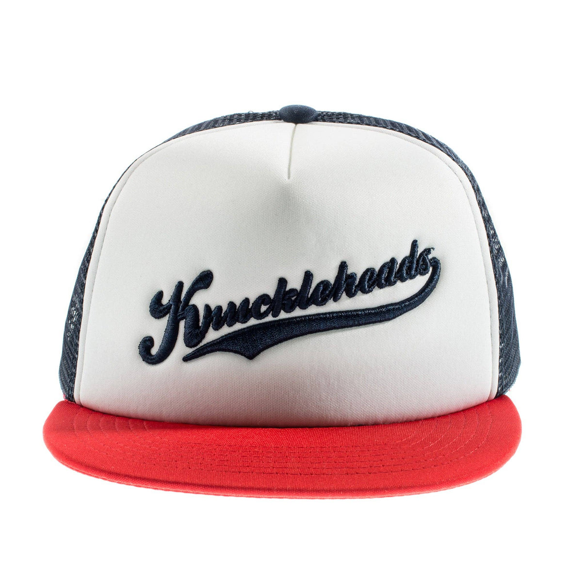 Red & Navy Knuckleheads Trucker Hat – The William Allen Co Boutique