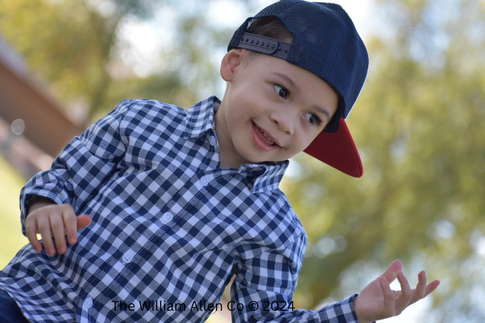 Red & Navy Knuckleheads Trucker Hat – The William Allen Co Boutique